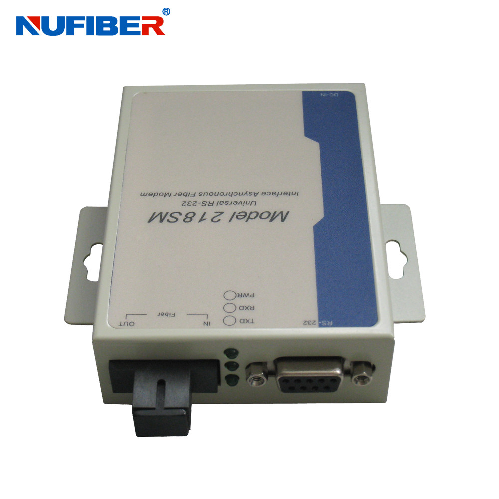 Sc RS232 du SM recto 1310nm 1550nm 20KM au convertisseur de fibre